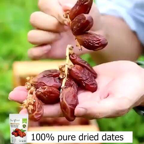 ( BUY 1 .GET 1) Sunfood Dried Dates From Saudi Dates No Sugar Raw Vegan ...