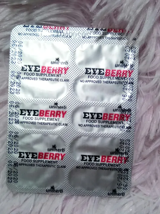 Eyeberry for eye supplement 5 capsules only | Lazada PH