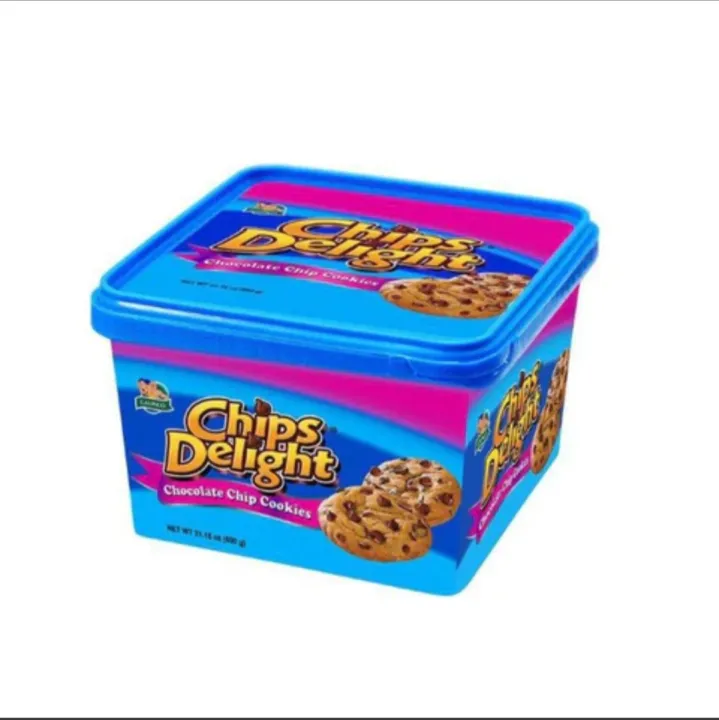 Chips Delight Chocolate Chip Tub 600g | Lazada PH