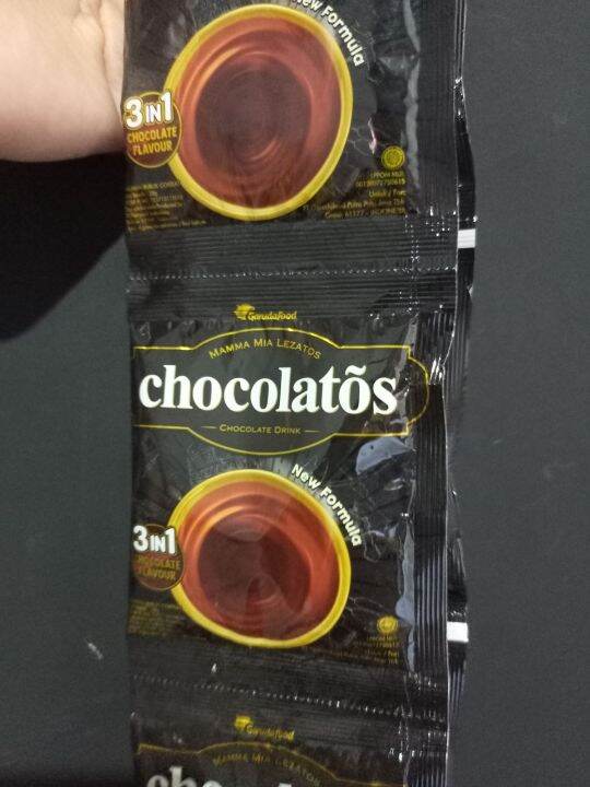 Chocolatos Drink 3in1 Kemasan Sachet 10pcs | Lazada Indonesia