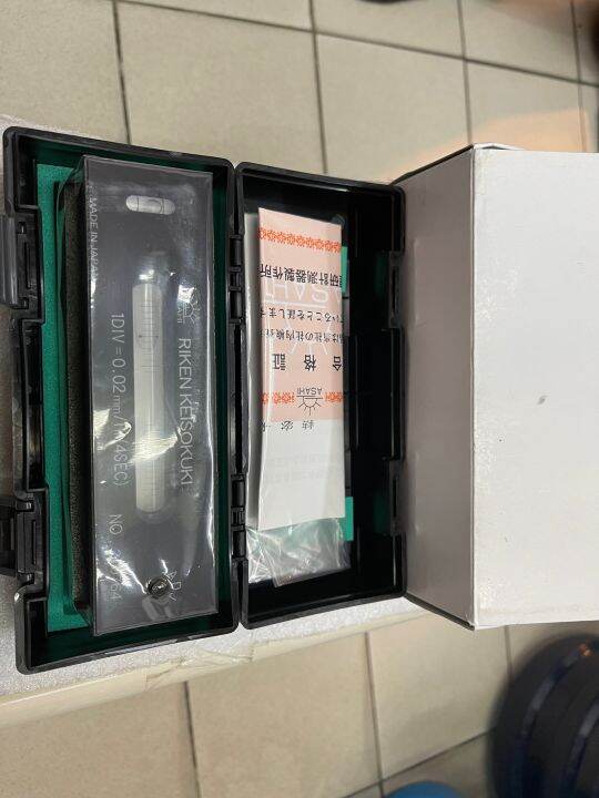 Waterpass Precision Level Riken Keisokuki 6 inch Ketelitian 0.02 ...