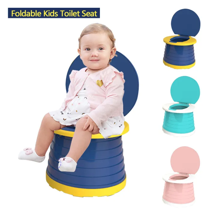 Folding Toilet，Children's Folding Toilet Portable Folding Toilet Seat ...