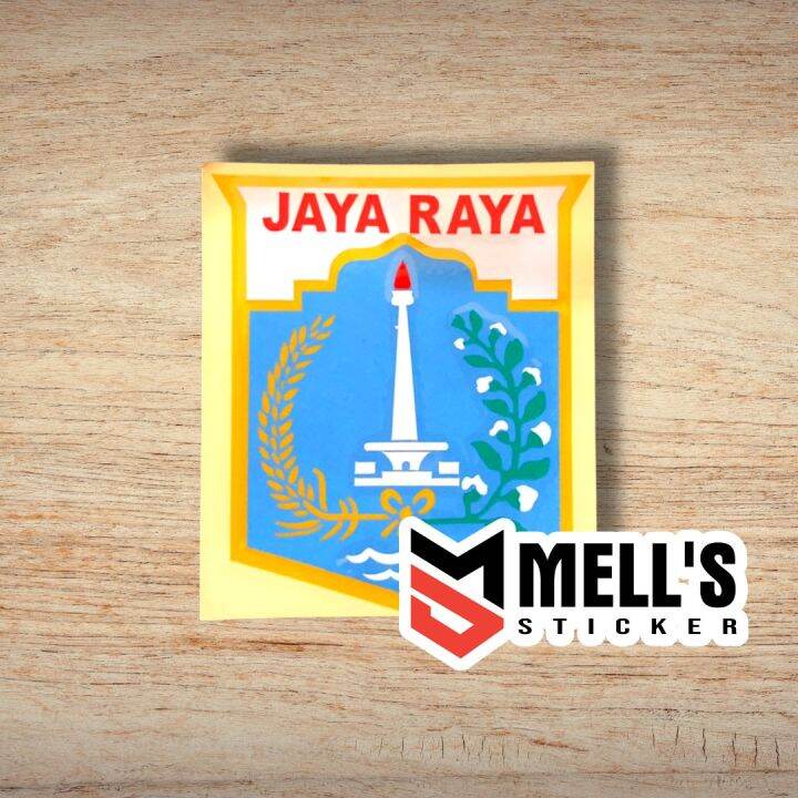 cutting stiker sticker logo jaya raya jakarta | Lazada Indonesia