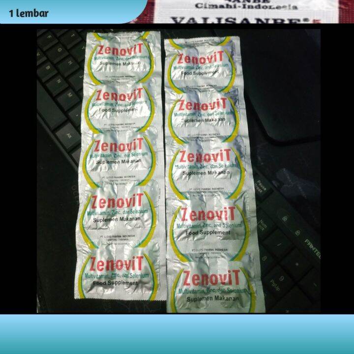 multivitamin zenovit kapsule val! 1lembar | Lazada Indonesia