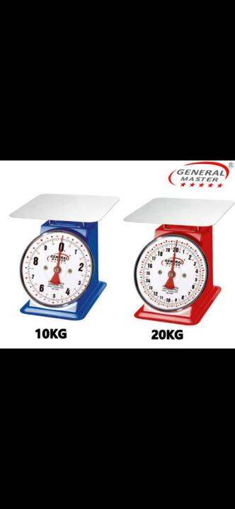 General Master Weighing Scale/Table Scale Dial Spring Scale 10 Kg/20KG ...