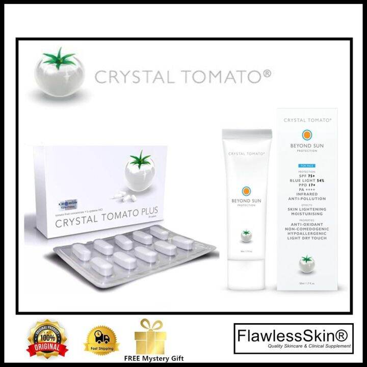 Crystal Tomato Plus 30 caplets ORIGINAL KKM Approval Ready Stock ...