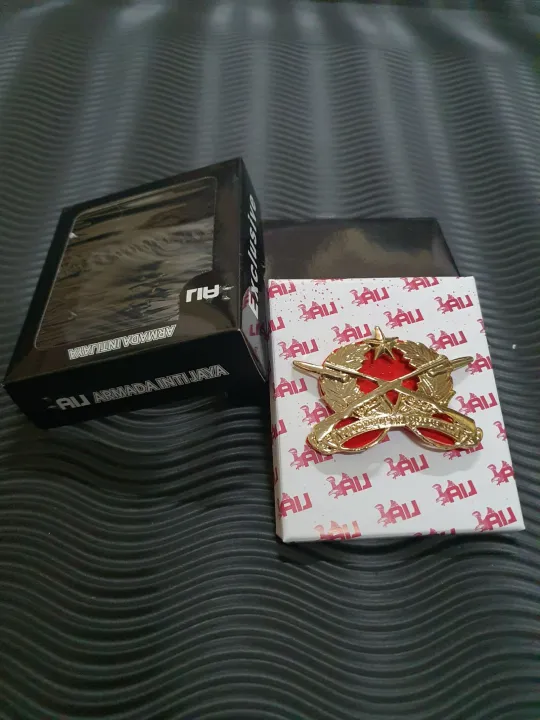 Emblem baret Infanteri | emblem Baret Logo Infanteri Paku | Lazada ...