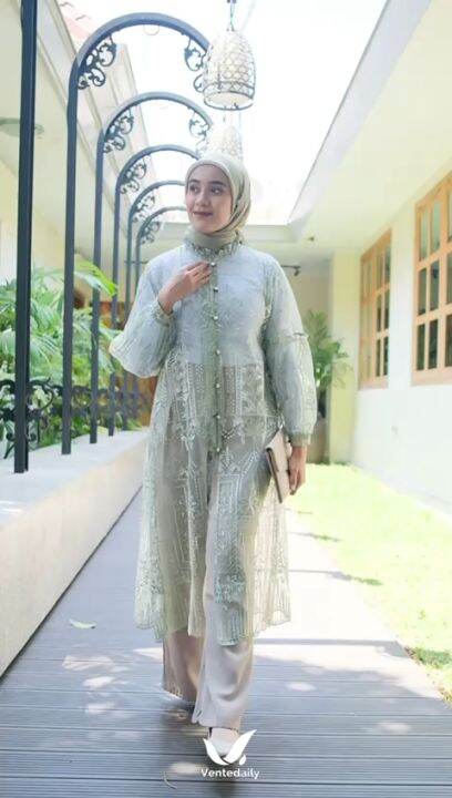 VENTEDAILY ZAMORA OUTER BROKAT TILE - cardigan brokat model terbaru ...