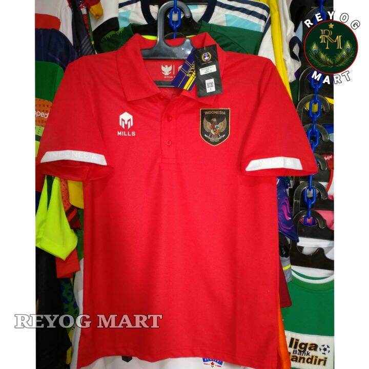 KAOS POLO TIMNAS OFFICIAL 2023 TERBARU | Lazada Indonesia