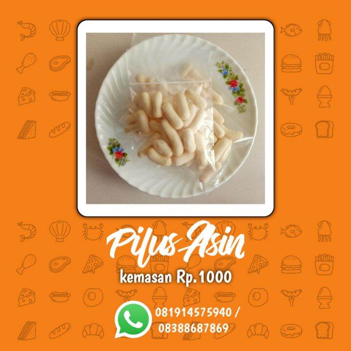 Pilus Asin Kemasan Rp.1000 minimal order 5 bungkus | Lazada Indonesia