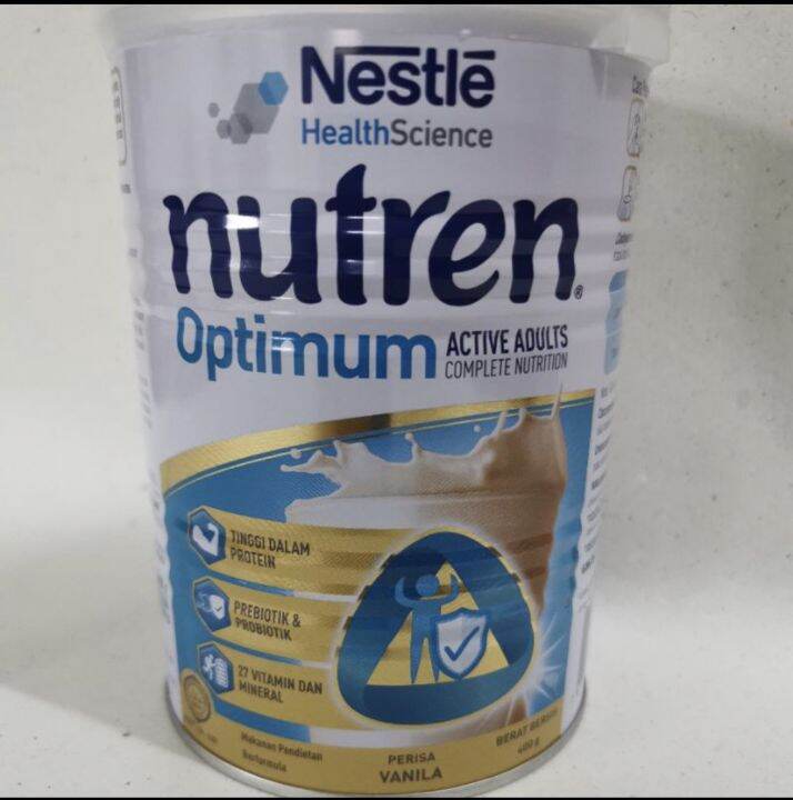 NUTREN OPTIMUM 400g READY STOCK exp 11/2024 | Lazada