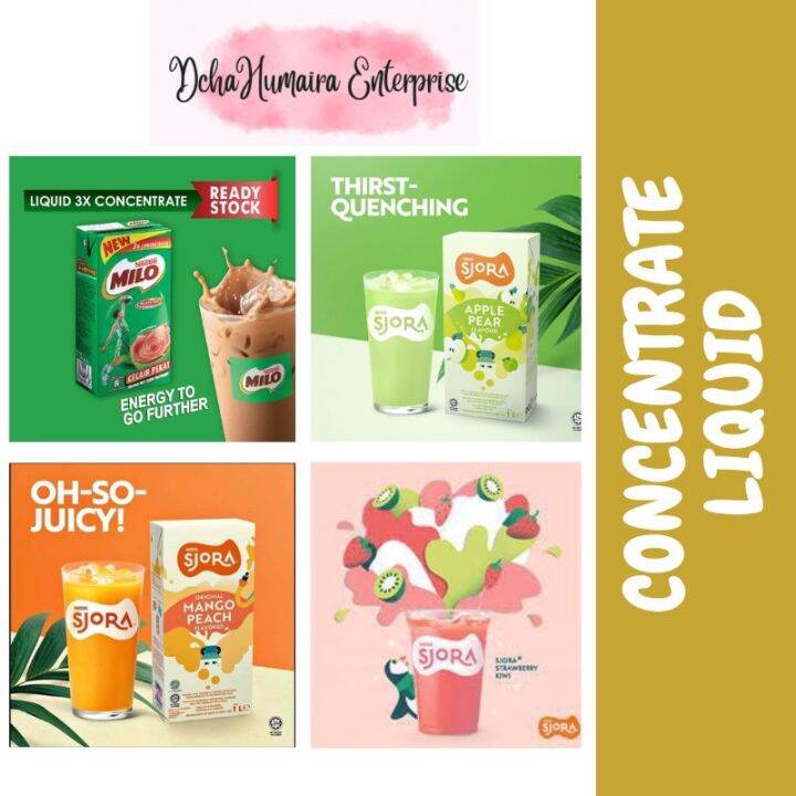 Pati Milo / Pati Sjora Mango / Pati Sjora Lychee / Pati Sjora Apple ...