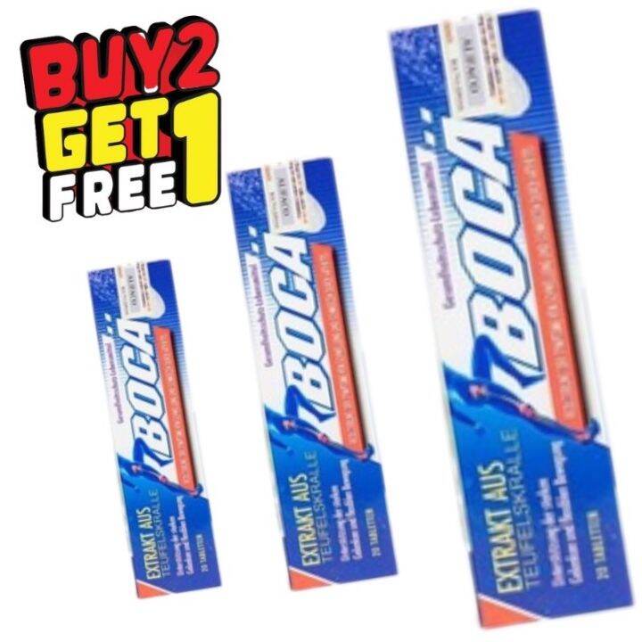 BOca Effervescent Tablets Buy 2 get 1 | Lazada PH