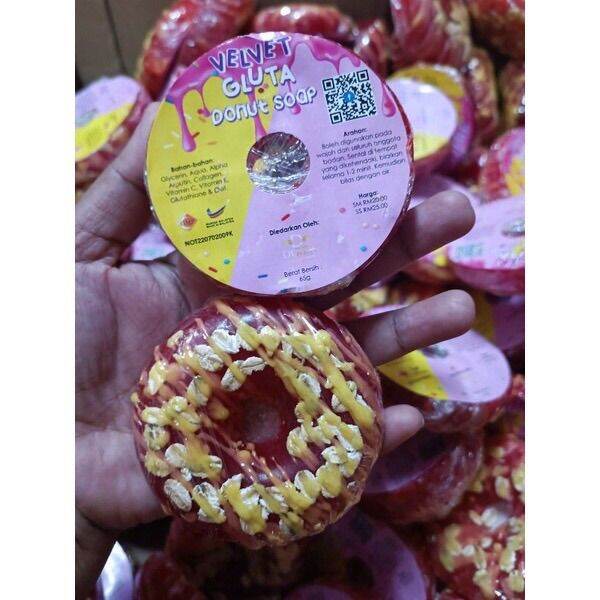 SABUN DONUT VELVET VIRAL SOAP | Lazada