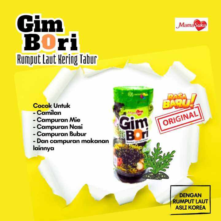 Mama suka Camilan Rumput laut tabur rasa original || camilan ala korea ...