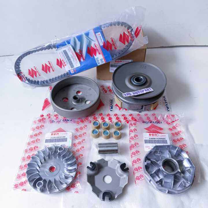 Paket Lengkap CVT Suzuki Spin 125cc Skywave 125 Skydrive 125 Hayate 125 SGP | Lazada Indonesia