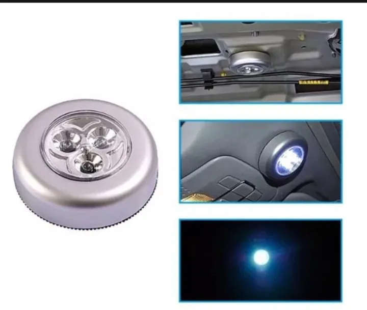 touch stick tap Night Led / light cabinet closet wall lamp 3 Led Stick ...