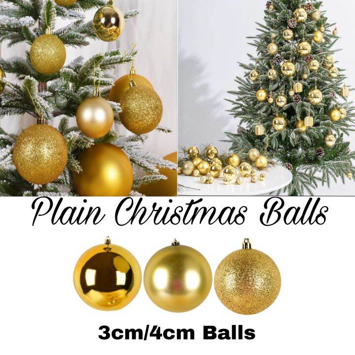 Christmas Balls Decorations Christmas Ball Plastic Set Colored Balls ...