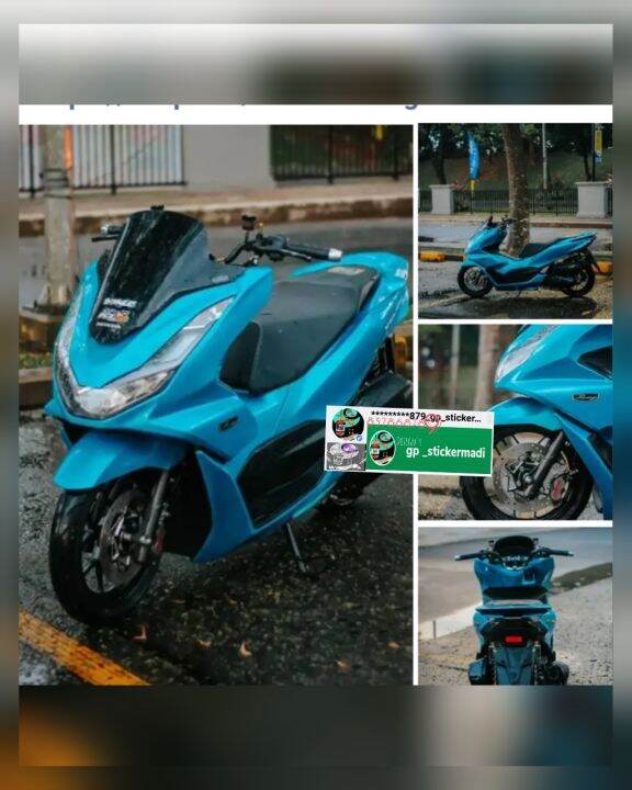 decal stiker pcx full blok berbagai tahun bisa custom | Lazada Indonesia
