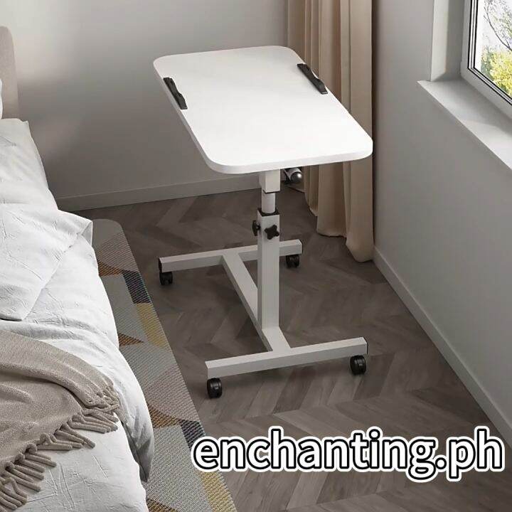 Adjustable Laptop Table Foldable Computer Desk Mobile Desk Rotating ...