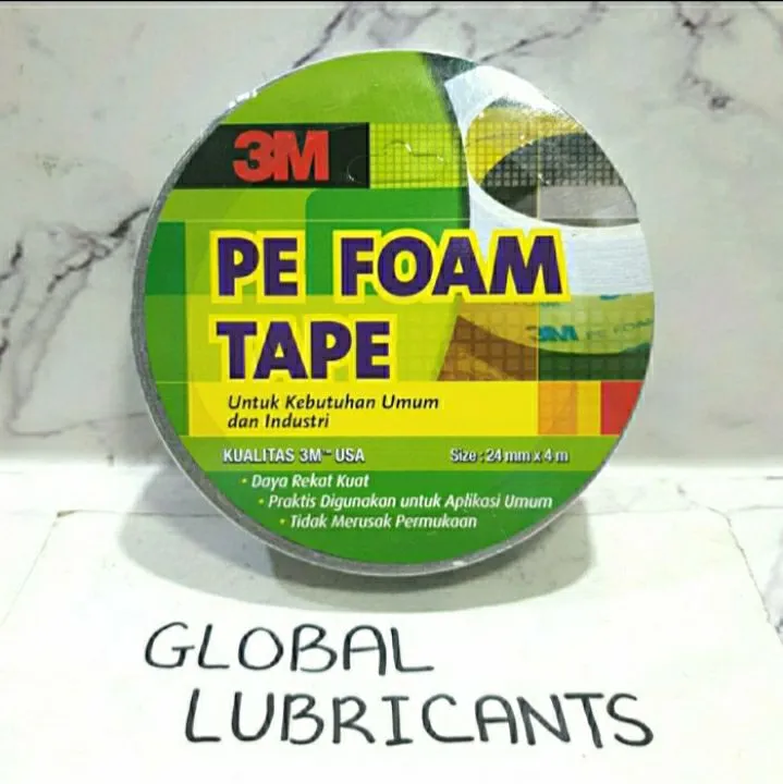 3M Double Tape Busa/ PE Foam (Busa Polietilen) 24mm x 4m | Lazada Indonesia