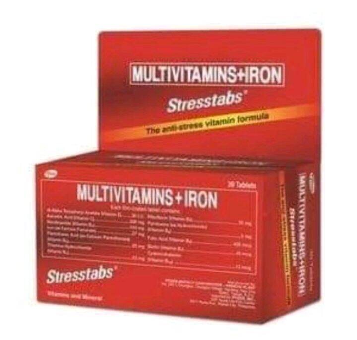 Stresstab Tablet 30's bottle | Lazada PH