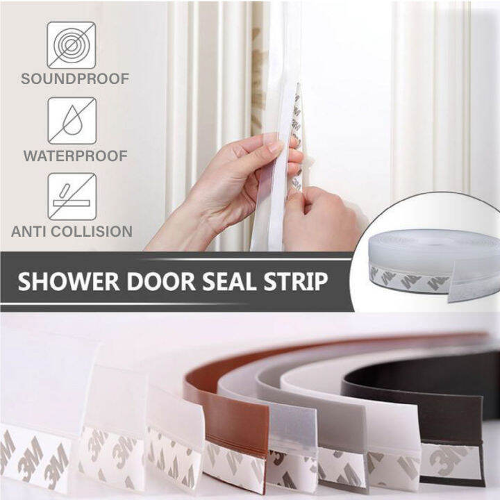 Wahaha 1M Door Block Waterproof Silicone Window Sealing Strip 3M Self ...