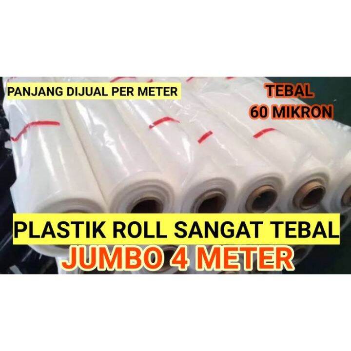 Plastik Lebar 4Meter | besar & SUPER tebal plastik roll cor bagunan ...