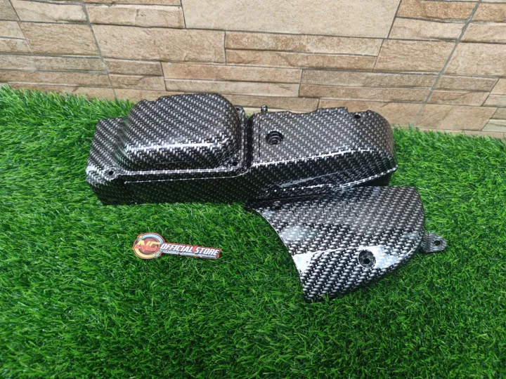 COVER CVT MIO SMILE MIO SPORTY CARBON ORIGINAL | Lazada Indonesia