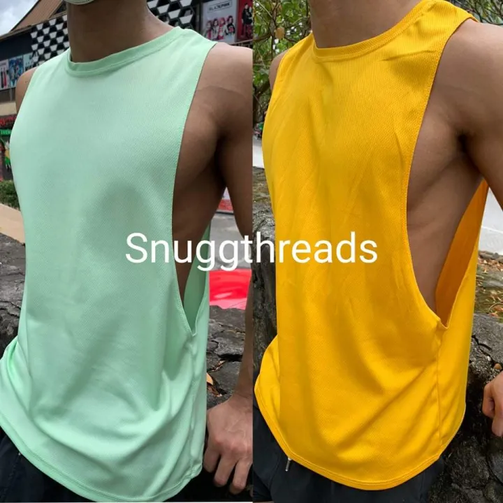 Men Open Side Tank / Open Side Sando / Muscle Sando / Drifit Tank Top ...