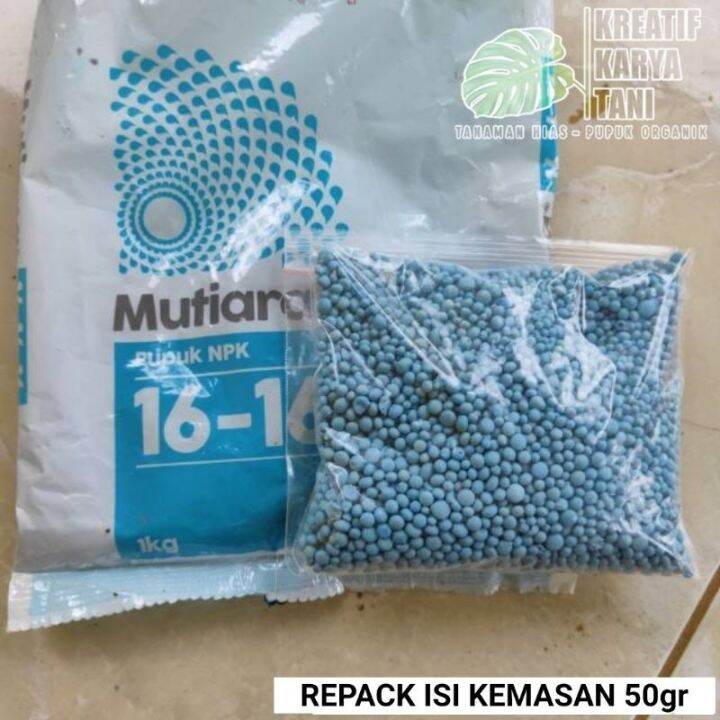 PUPUK NPK MUTIARA 16 16 16 - Npk Mutiara Original | Lazada Indonesia