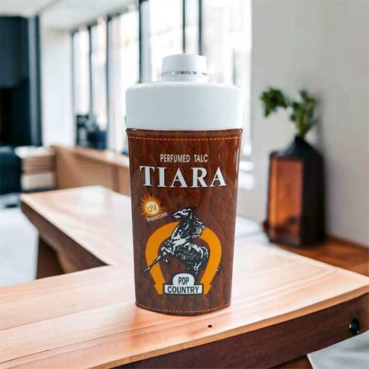 Tiara Pop Country Perfumed Talc แป้งหอม เทียร่า ป๊อป คันทรี่ 180 กรัม ...