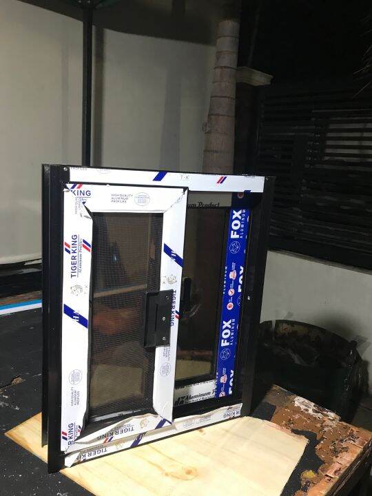 H-47cm X 37-W Aluminum sliding window w/ screen | Lazada PH