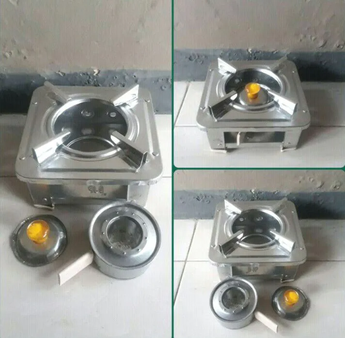Kompor spirtus mini.kompor kemping emergency. | Lazada Indonesia