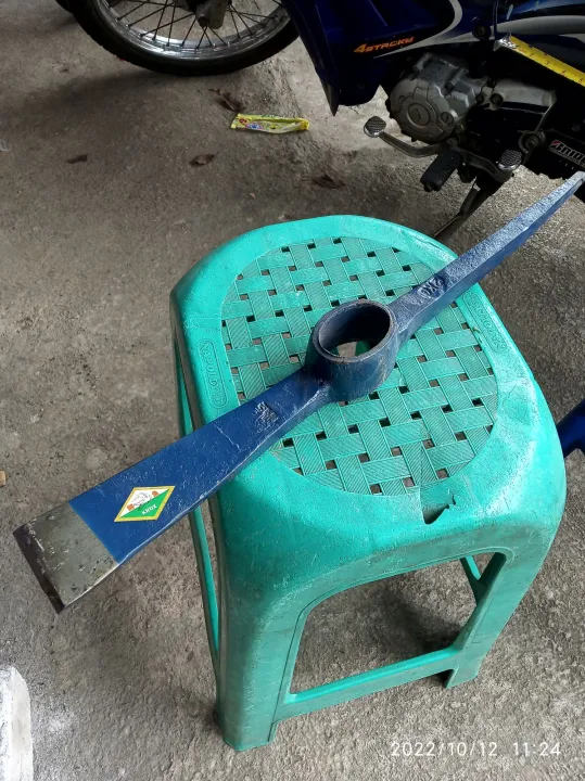 belincong baja asli -cangkul ganco tambang pemecah batu | Lazada Indonesia