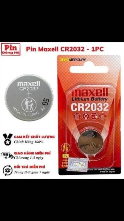 PIN CMOS MAXELL CR2032/CR2025/CR2016/CR1620/CR1632/CR1220/CR2450 - VĨ ...