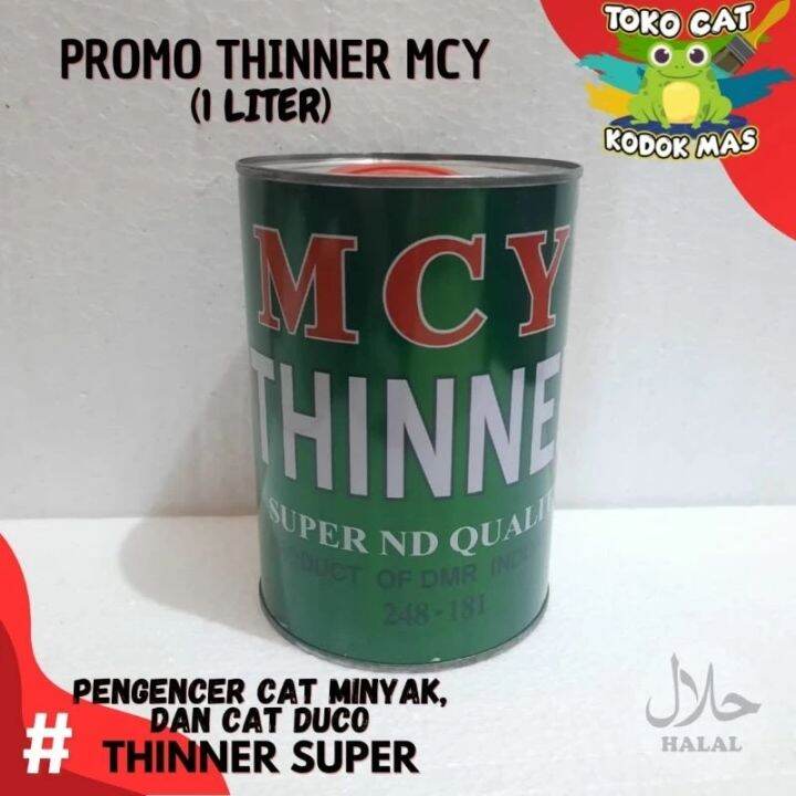 THINNER SUPER ND MCY MERCY 1LITER CAMPURAN CAT DUCO | Lazada Indonesia