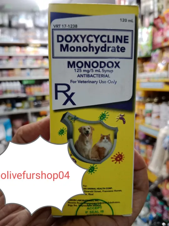 MONODOX 125mg/ 5ml syrup 120ml | Lazada PH