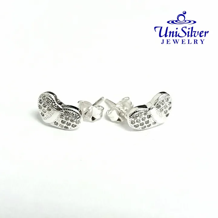 Unisilver 925 Sterling Silver Lady's Earring (ESM11-1001) | Lazada PH