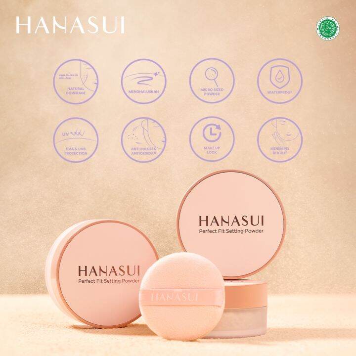 Hanasui Perfect Fit Setting Powder Shade Light | Medium | Natural ...