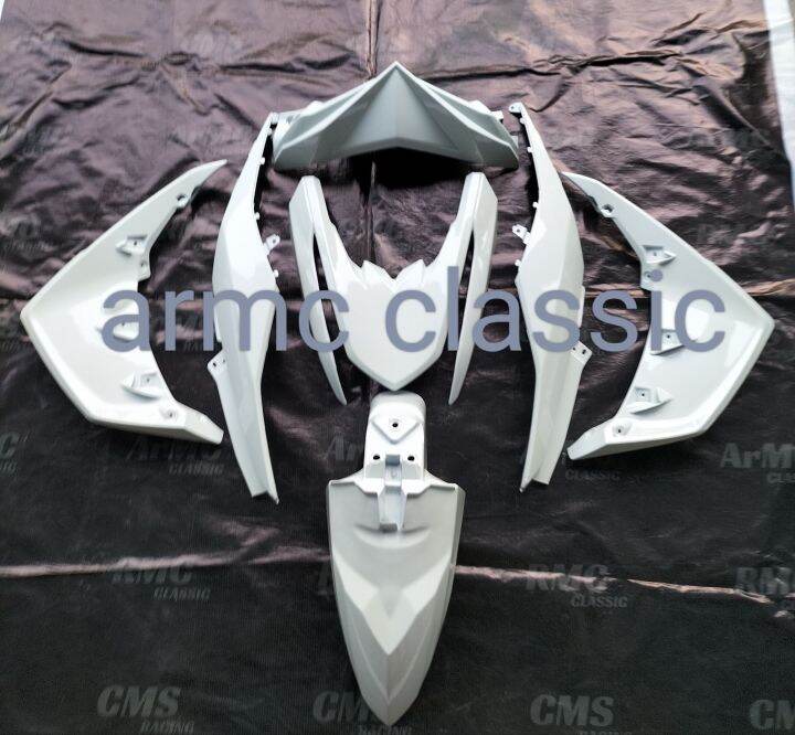 cover body halus fullset Yamaha Mio M3 warna putih | Lazada Indonesia