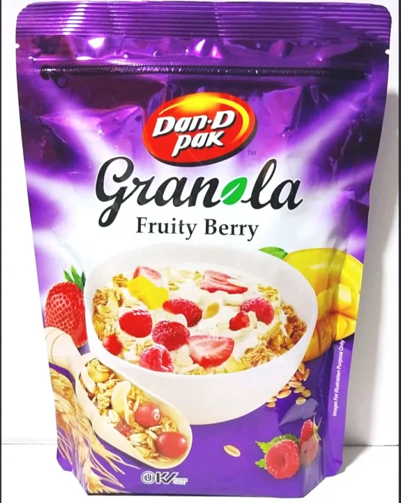 Dan-D Pak Granola Fruity Berry 350g | Lazada PH