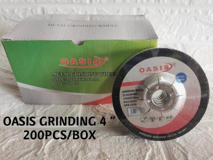 Original OASIS Granding disc 4inch Black.Sold 1pcs | Lazada PH