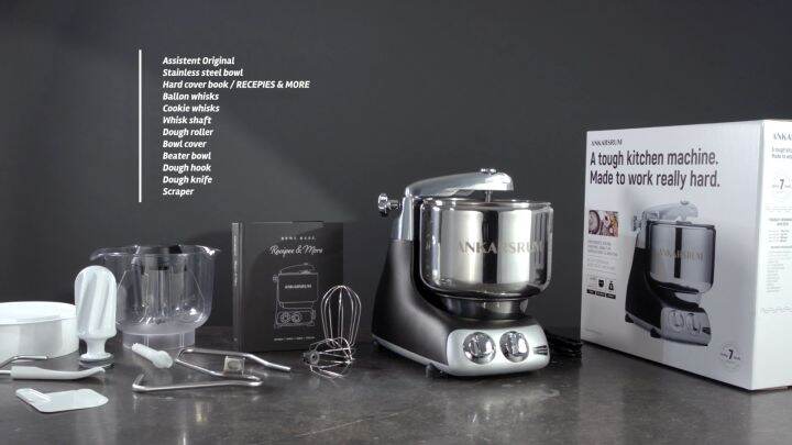 Ankarsrum Original Mixer Mineral White | Lazada Singapore