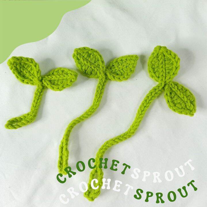 CT Crochet Leaf Sprout | Lazada PH