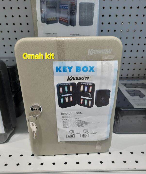key box krisbow kotak penyimpan kunci kapasitas 20 kunci | Lazada Indonesia