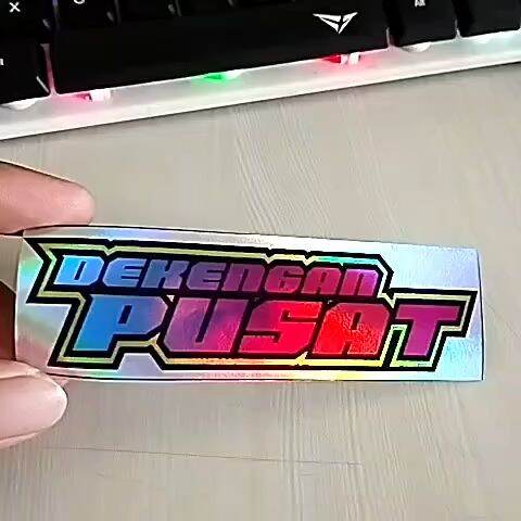 STIKER DEKENGAN PUSAT ,STICKER KECIL KEREN DECAL STORE 01 | Lazada ...