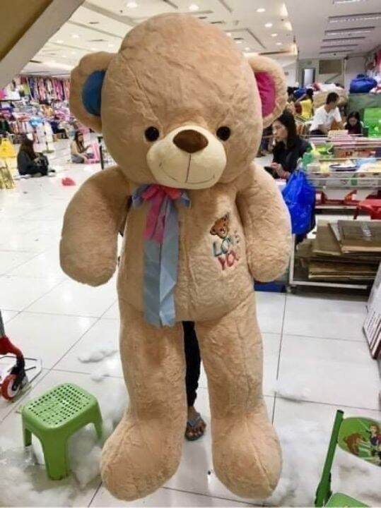 130cm 5ft Korean teddy bear high quality Stuffed toy | Lazada PH