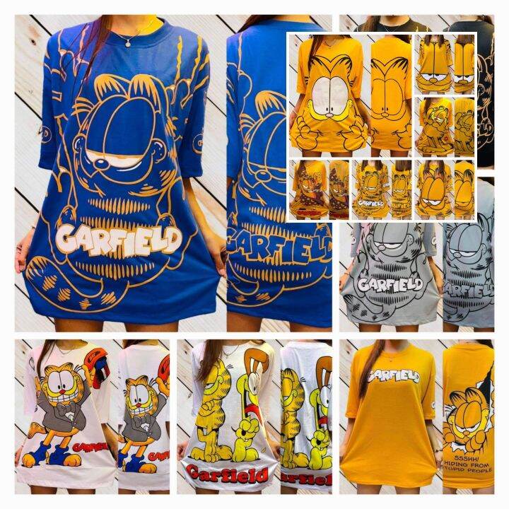 Garfield Oversize Shirts | Lazada PH