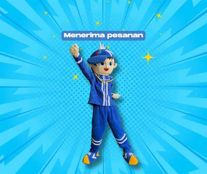 KOSTUM BADUT KARAKTER BOBOIBOY BIRU | Lazada Indonesia